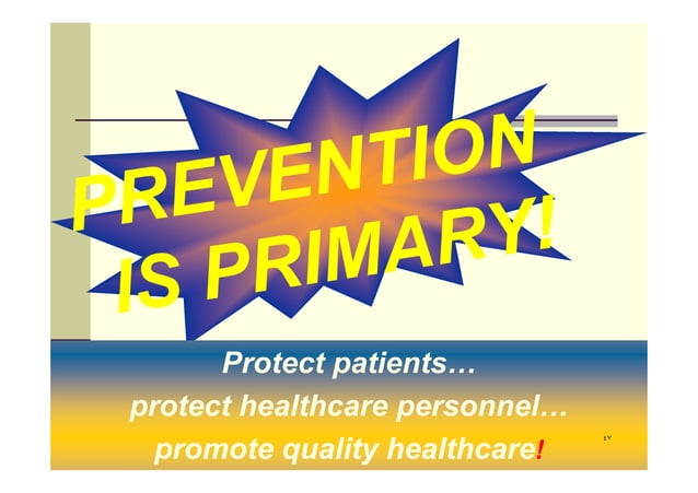 Prevention of Central Line Associated Blood Stream Infection (CLABSI ...
