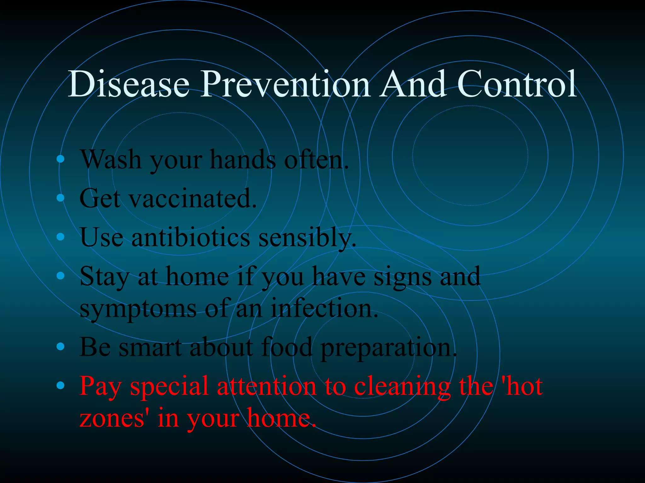 Prevention Of Communicable Diseases..... | PPT