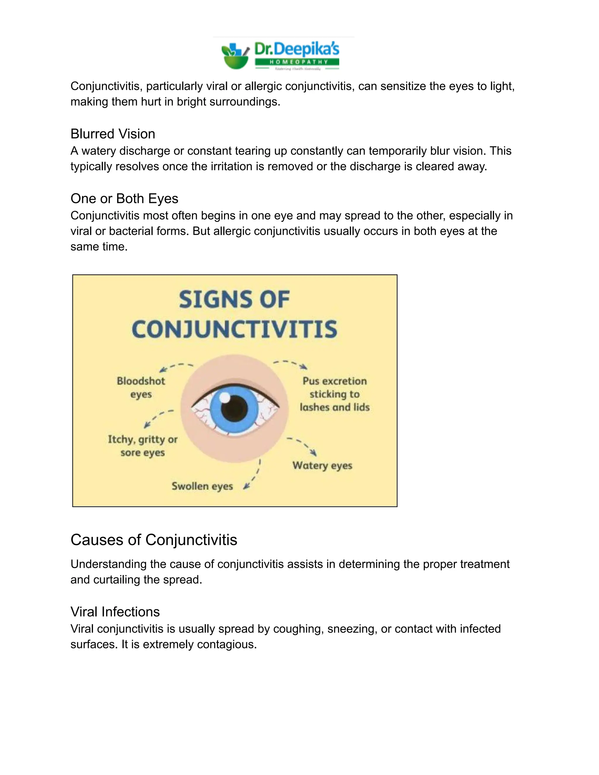 Prevention of Conjunctivitis (Pink Eye) in Gaur City | PDF