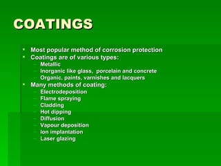 Prevention of corrosion | PPT