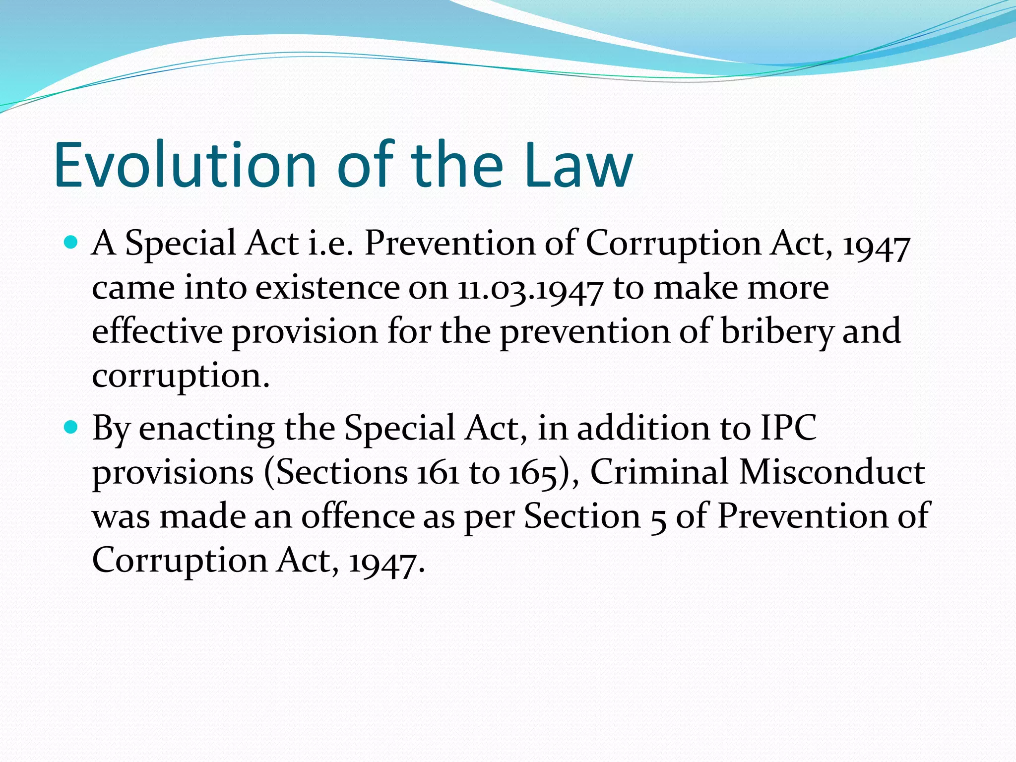 Prevention of corruption (amendment ) act, 2018 | PPTX | Debated Sensitive Social Issues ...