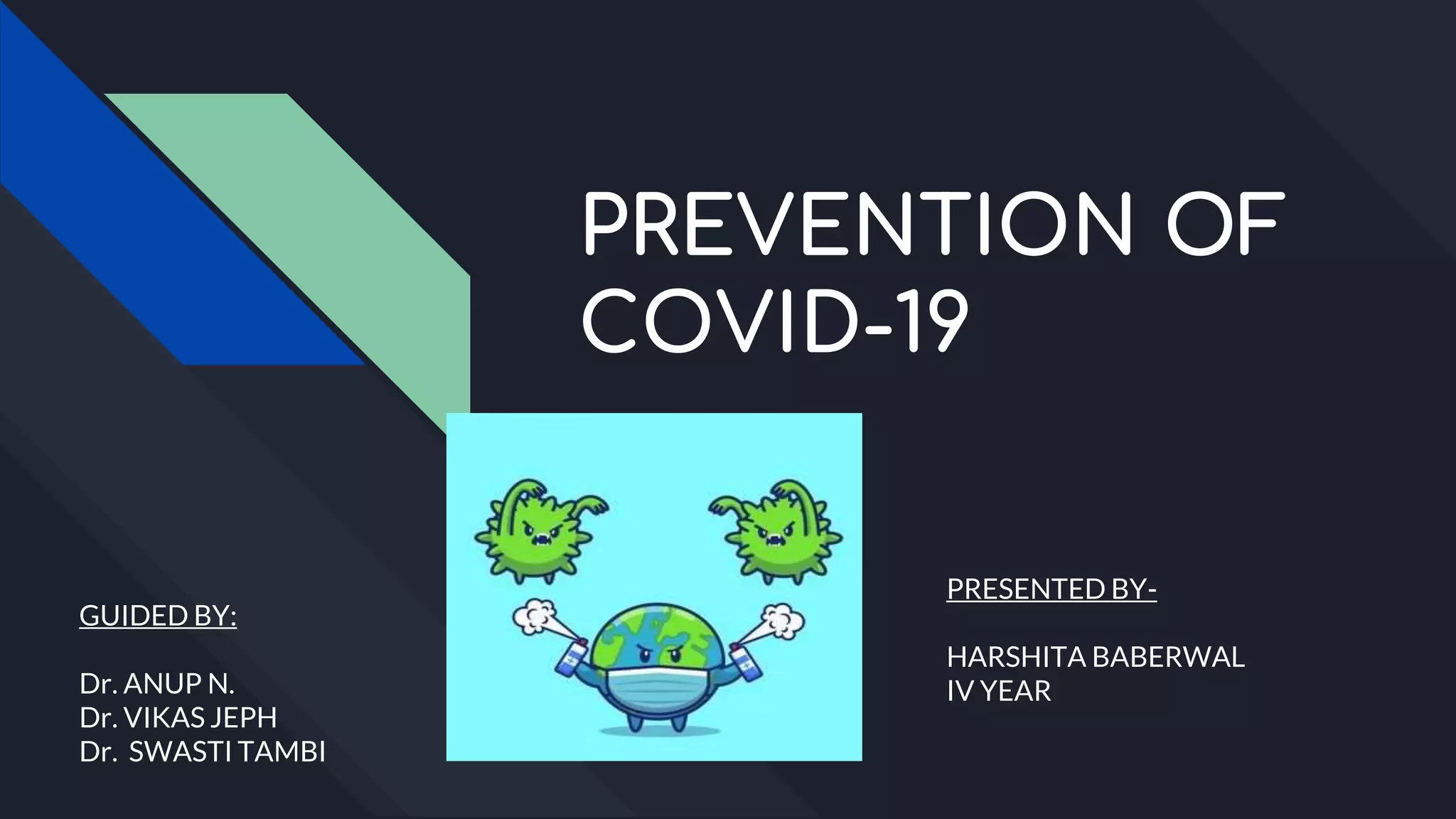 Prevention of covid 19 corona virus | PPTX