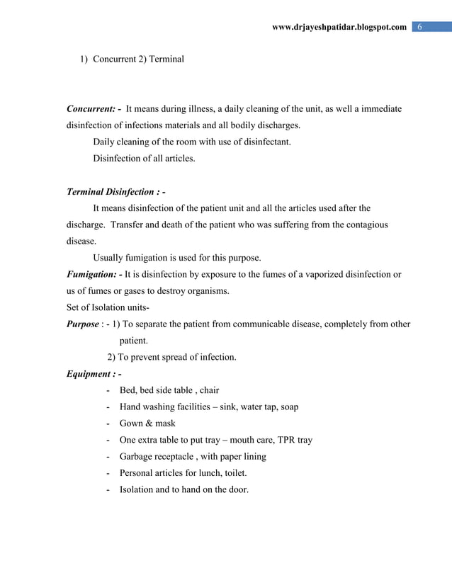 Prevention of cross infection | PDF | First Aid | Injuries
