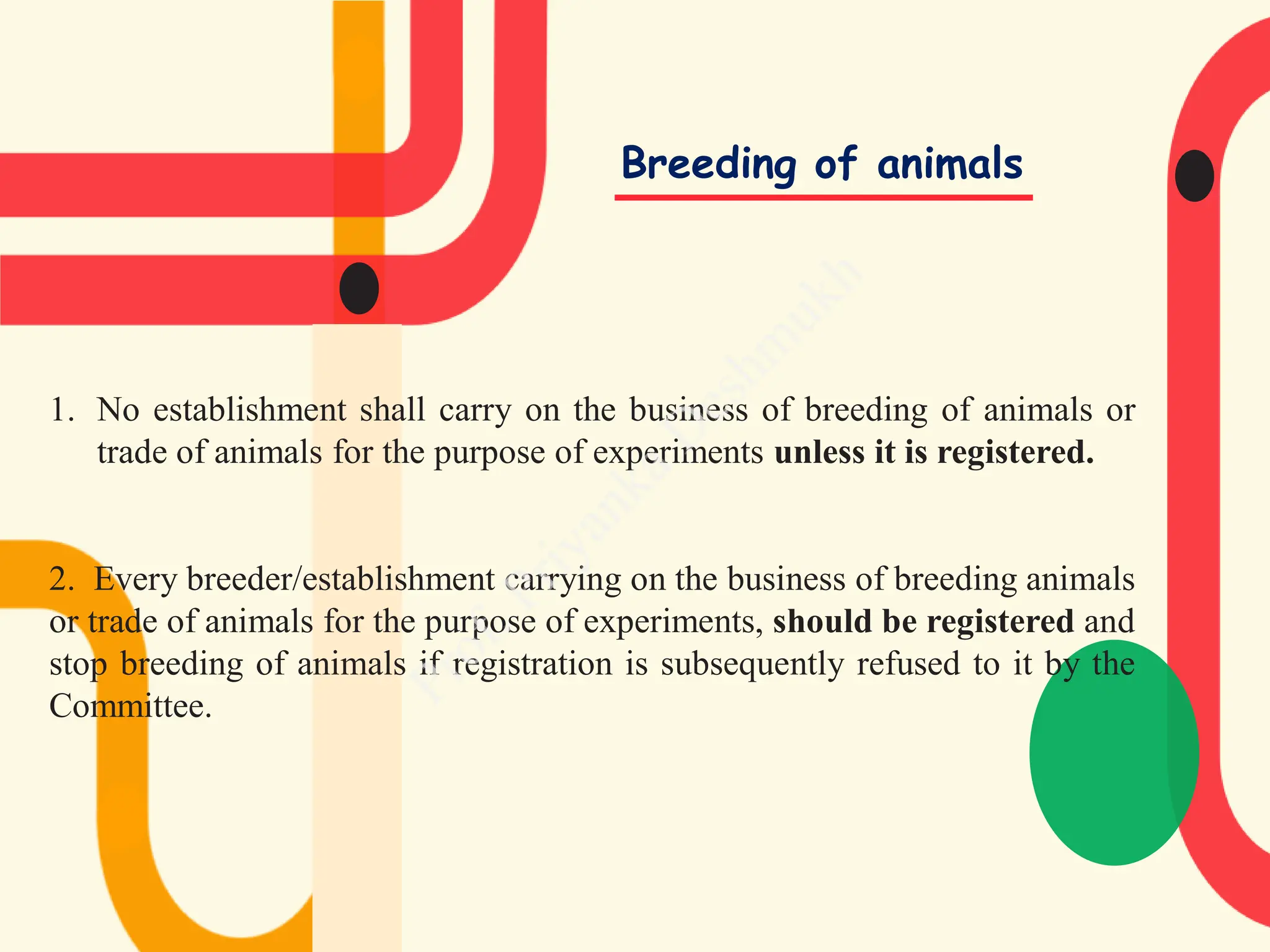 Prevention of cruelty to animals act,1960 | PDF
