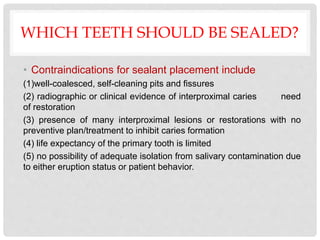 Prevention of dental disease and pit and fissure | PPTX
