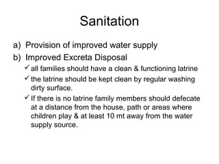 Prevention of diarrhoea | PPT