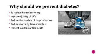 prevention of DM in patients suffering from .pptx