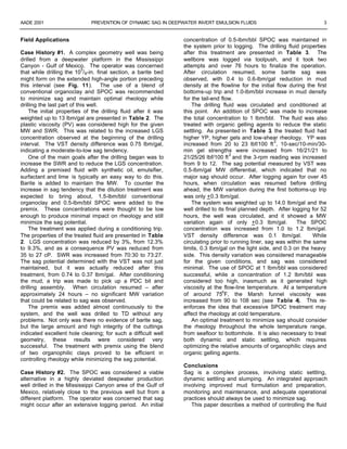 Prevention of dynamic sag in deepwater invert emulsion fluid | PDF