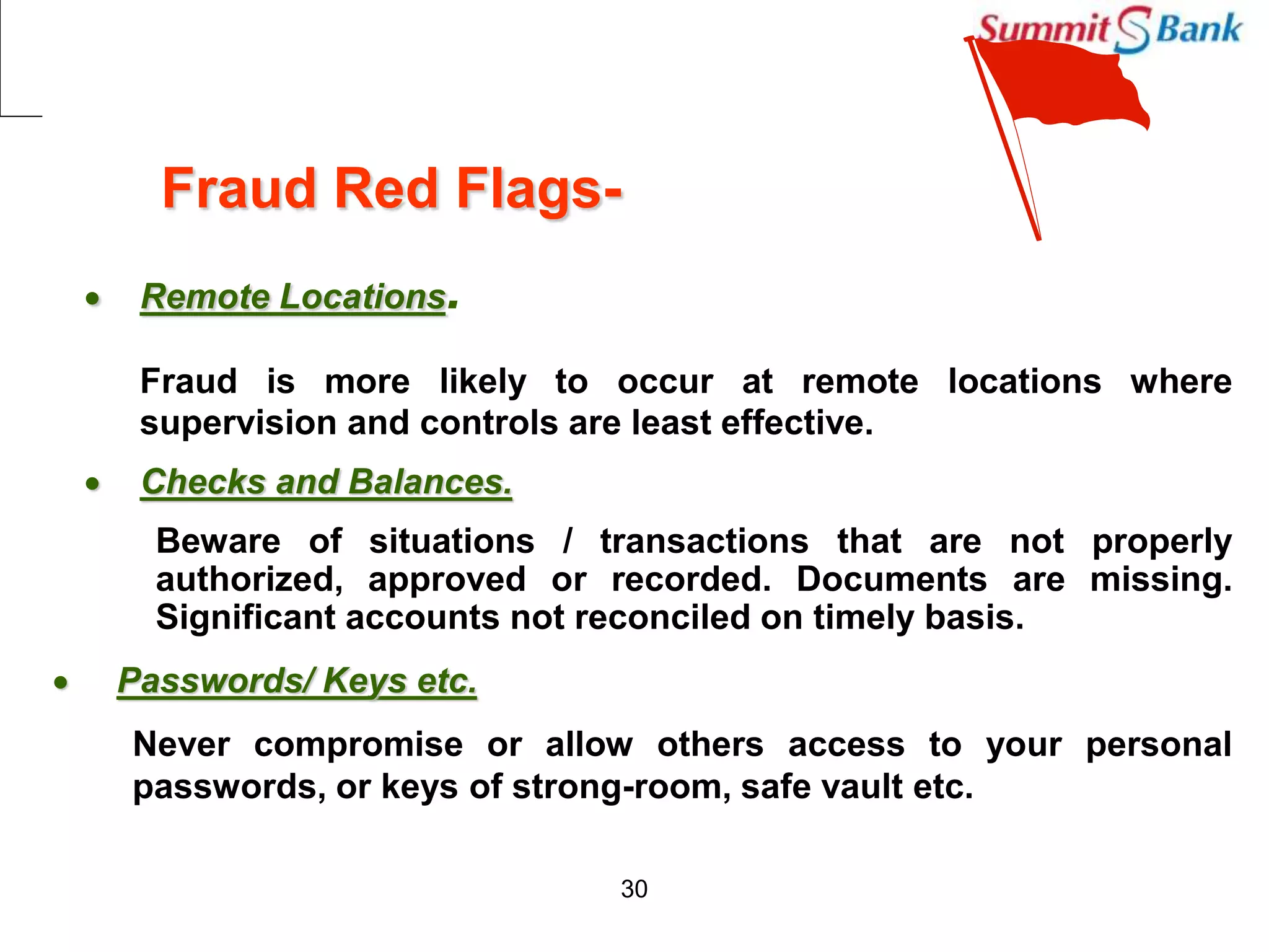 Preventing Bank's Fraud and Forgery | PPT