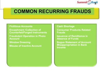 Preventing Bank's Fraud and Forgery | PPT