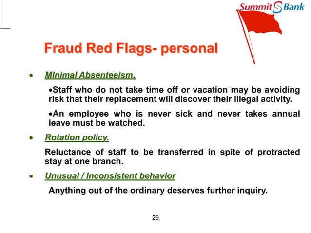 Preventing Bank's Fraud and Forgery | PPT