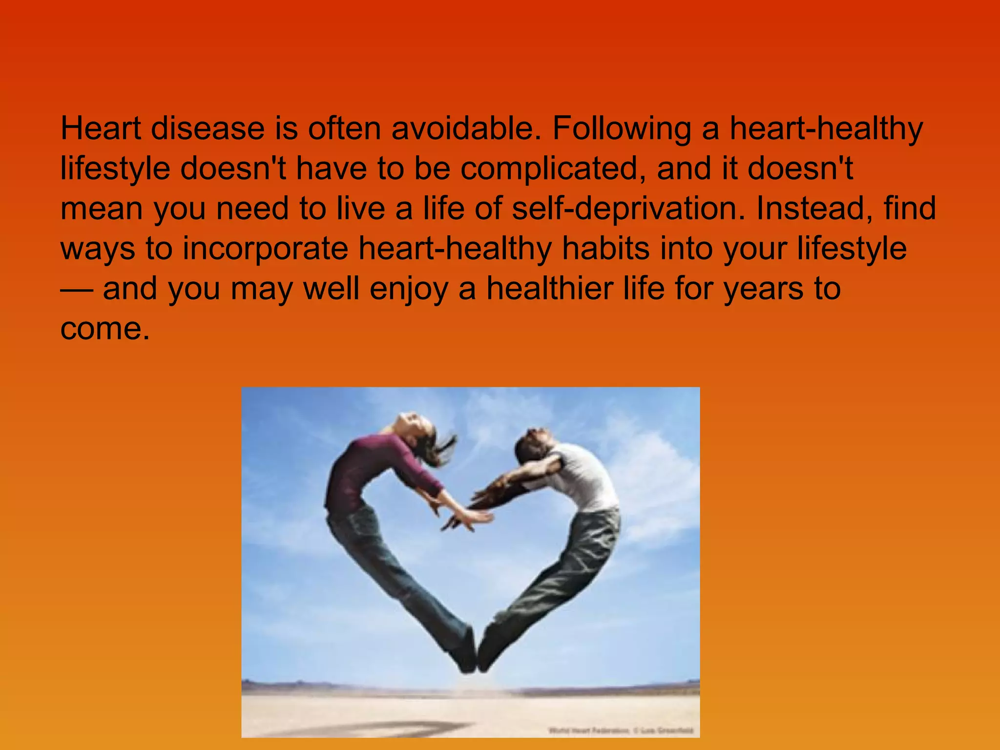 Prevention of heart disease | PPT