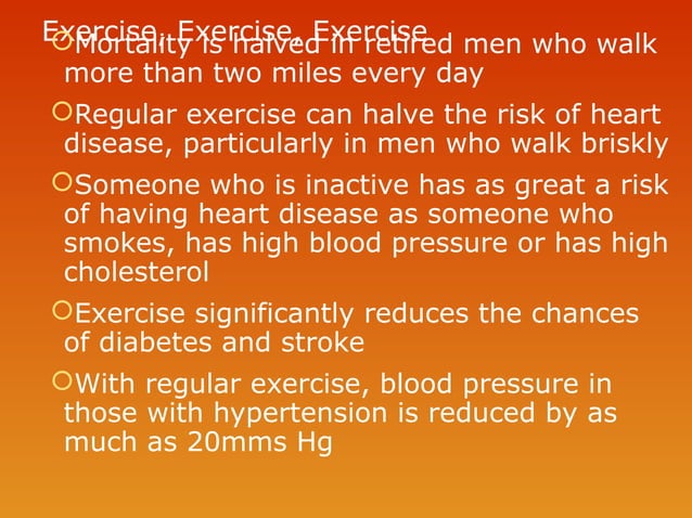 Prevention of heart disease | PPT | Heart and Cardiovascular Diseases ...