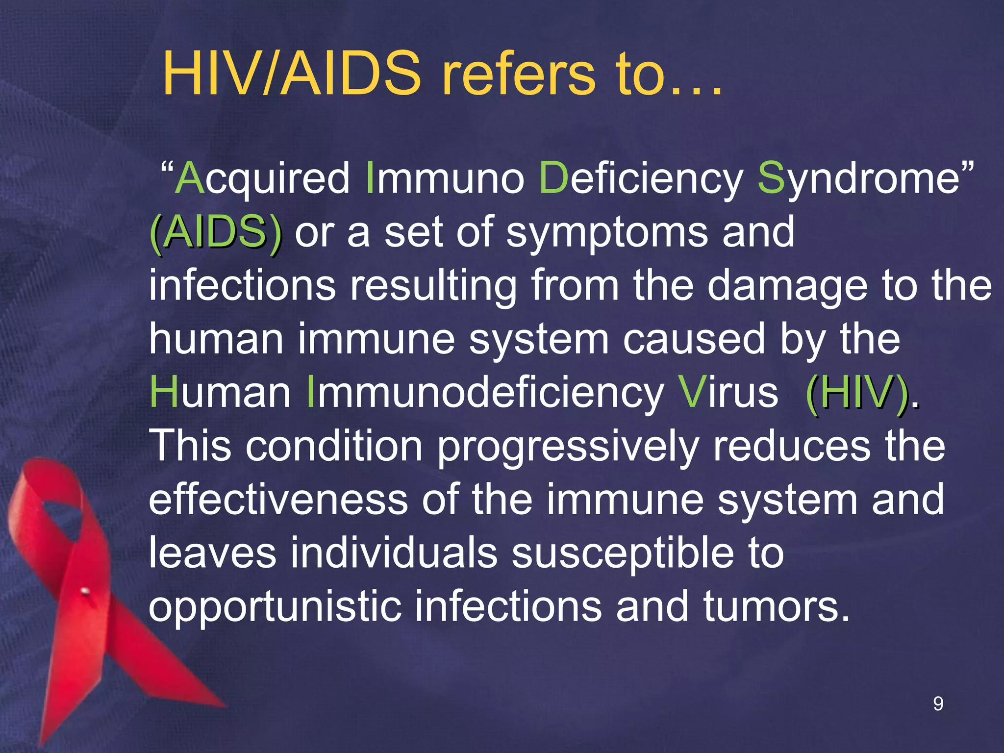 Prevention Of HIV/AIDS | PPT