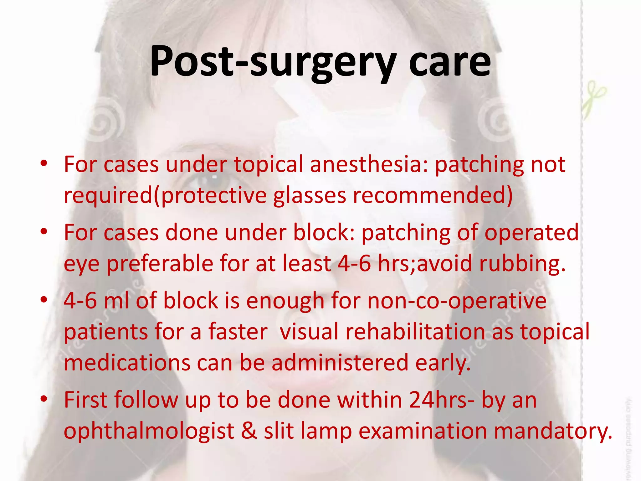 Prevention of Intraocular Infection in Pre-op and Post-op Ocular ...