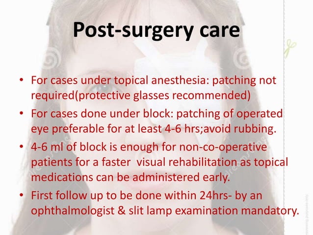 Prevention of Intraocular Infection in Pre-op and Post-op Ocular ...