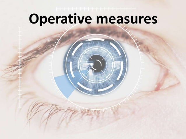 Prevention of Intraocular Infection in Pre-op and Post-op Ocular ...