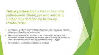 Prevention of malaria | PPTX
