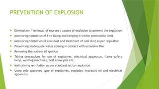 Prevention of Mine Fire & Explosion.pptx