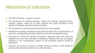 Prevention of Mine Fire & Explosion.pptx