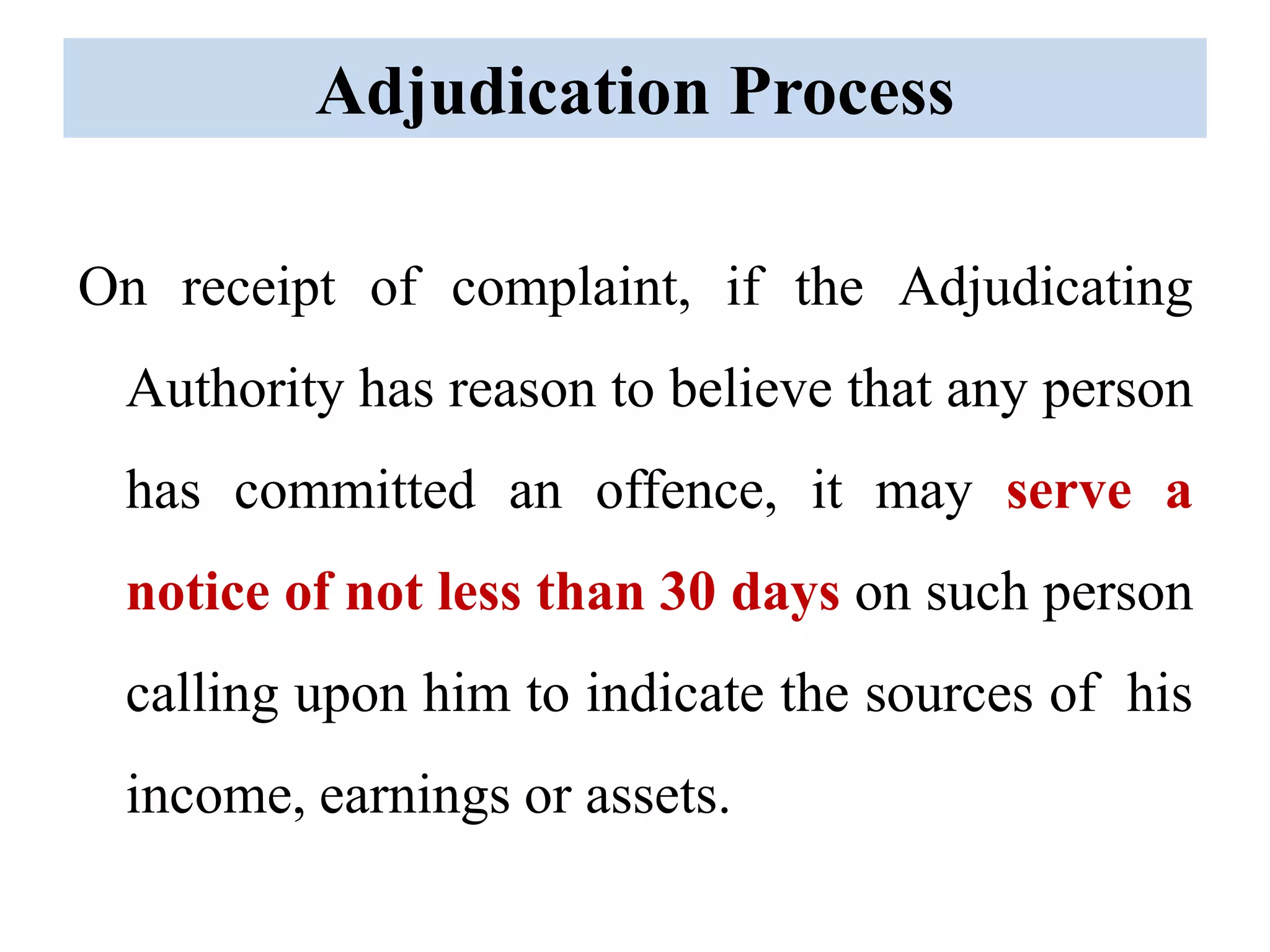 Prevention of Money Laundering Act 2002 | PPTX