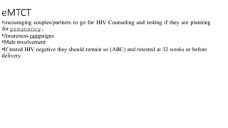 Prevention of mother to child transmission of HIV.pptx