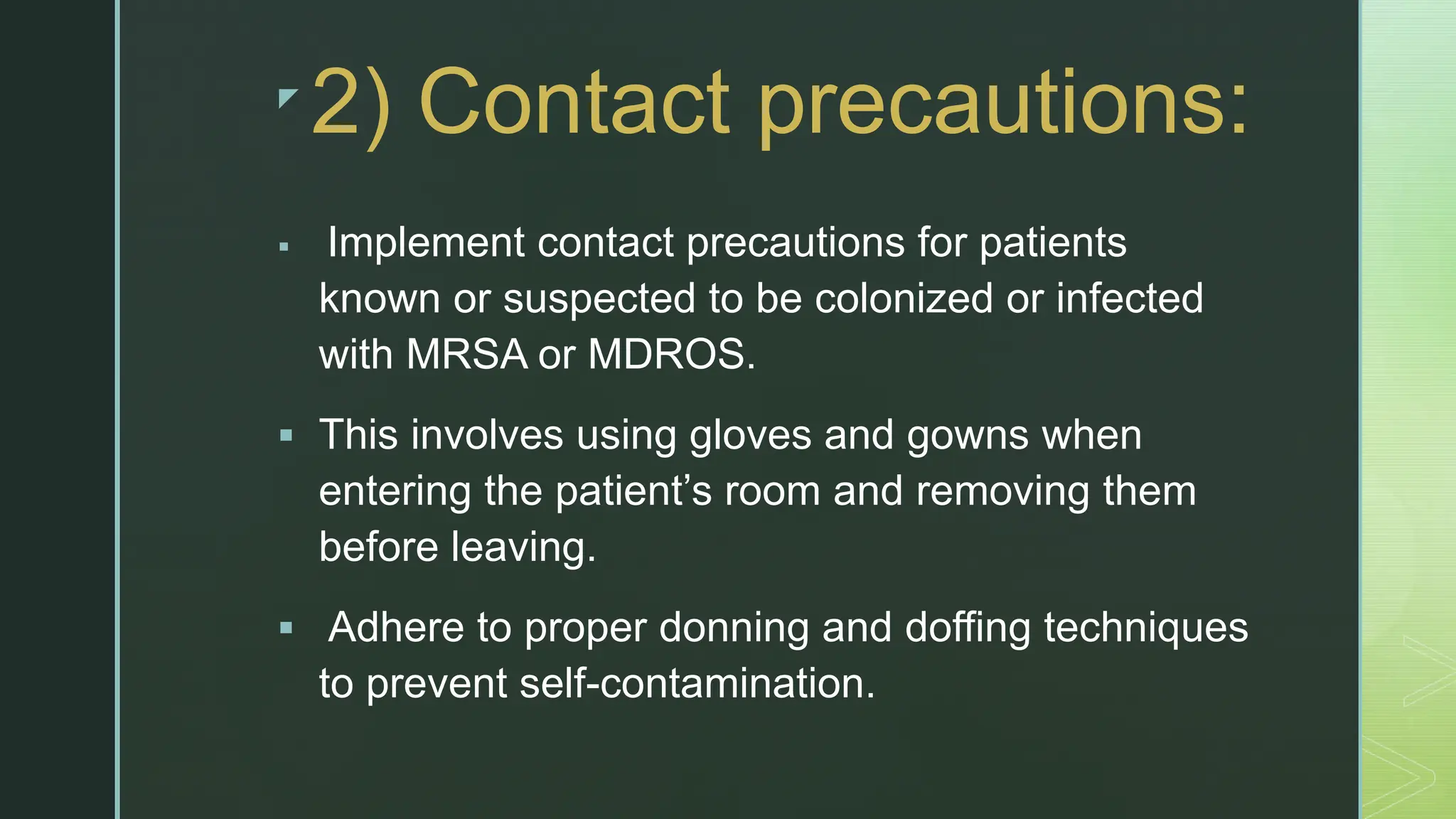 Prevention of MRSA & MDRO.pptx for nurse | PPTX