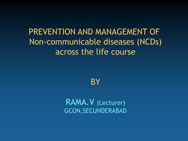 PREVENTION OF NCD'S.pptx