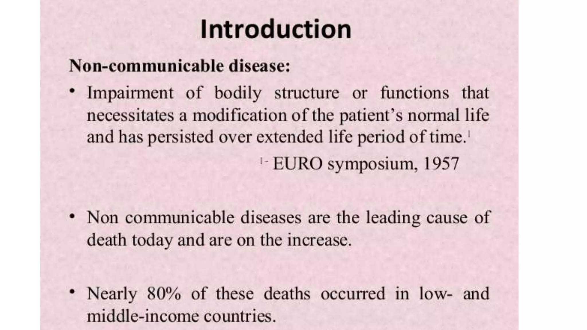 Prevention of non communicable diseases .pptx