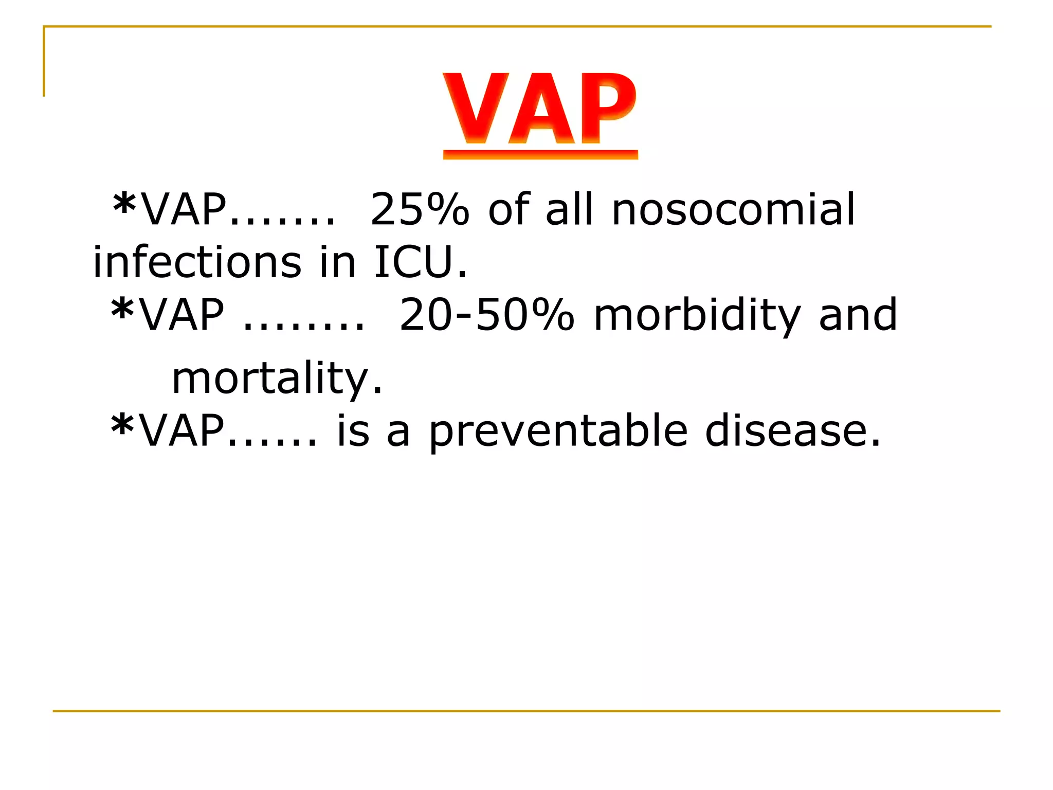 Prevention of pneunmonia in icu | PPT