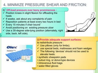 PREVENTION OF PRESSURE ULCER/BED SORE/PRESSURE SORE | PPTX