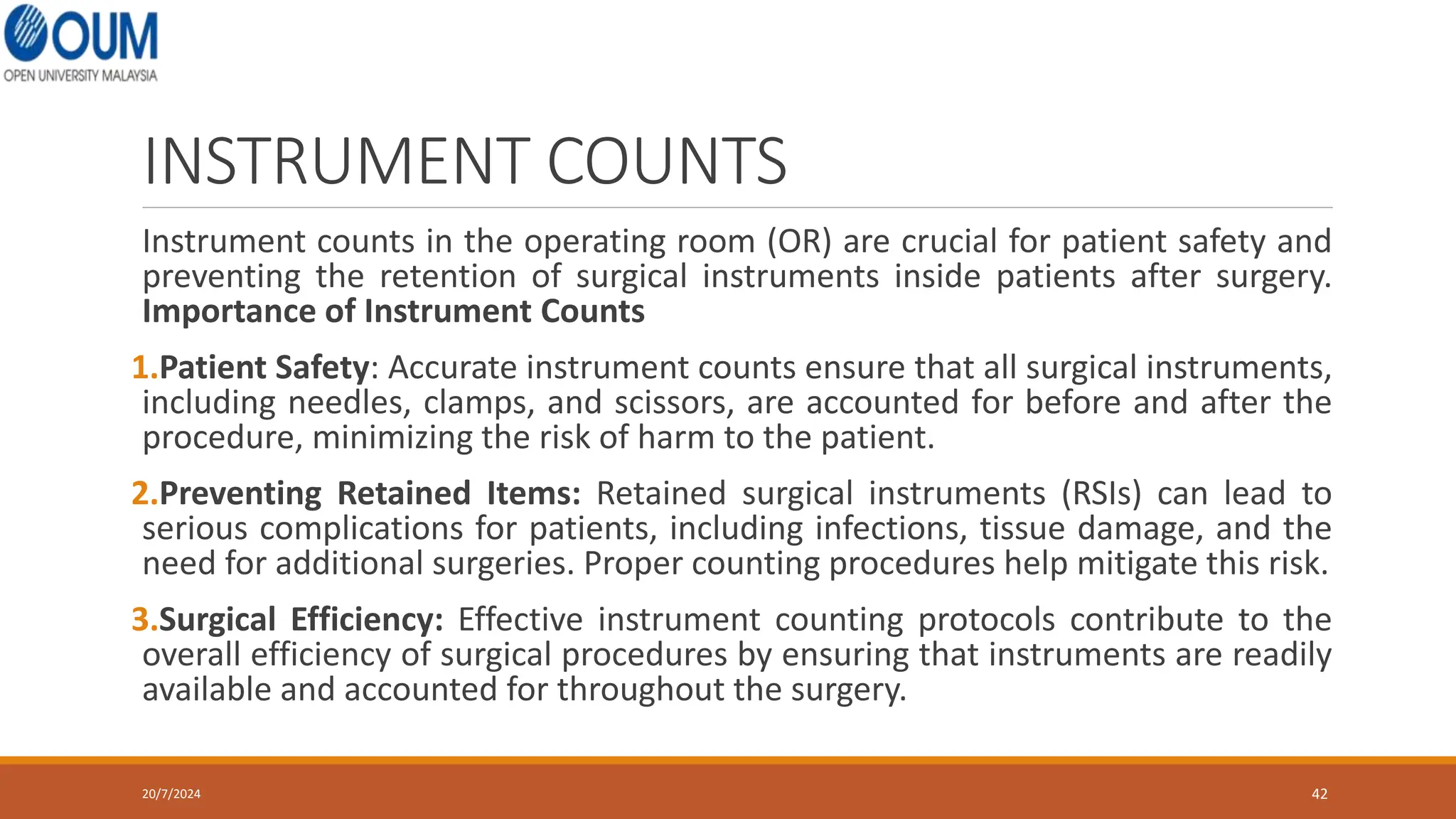 Prevention of Retain Surgical Item & Perioperative Care.pptx