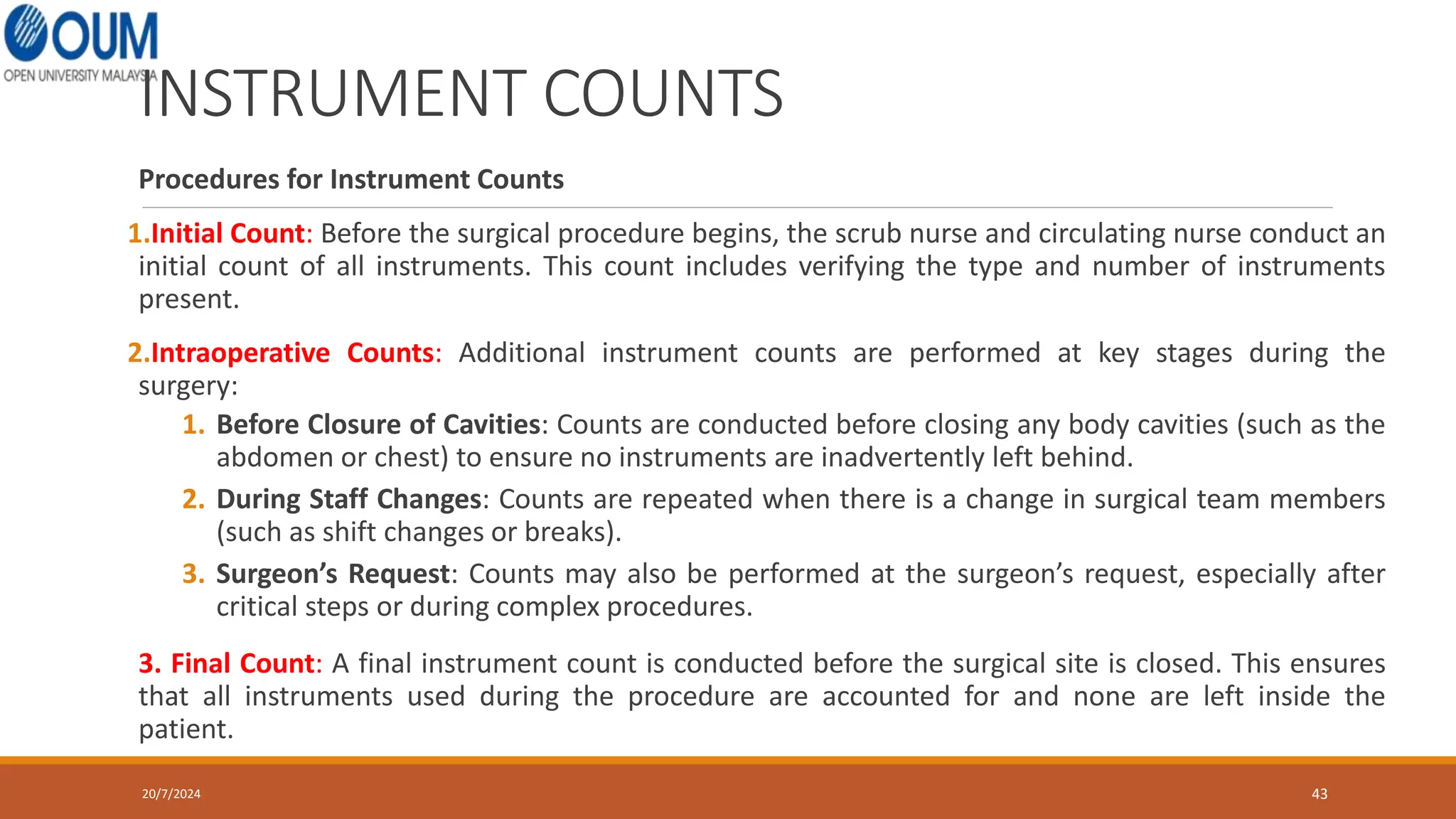 Prevention of Retain Surgical Item & Perioperative Care.pptx