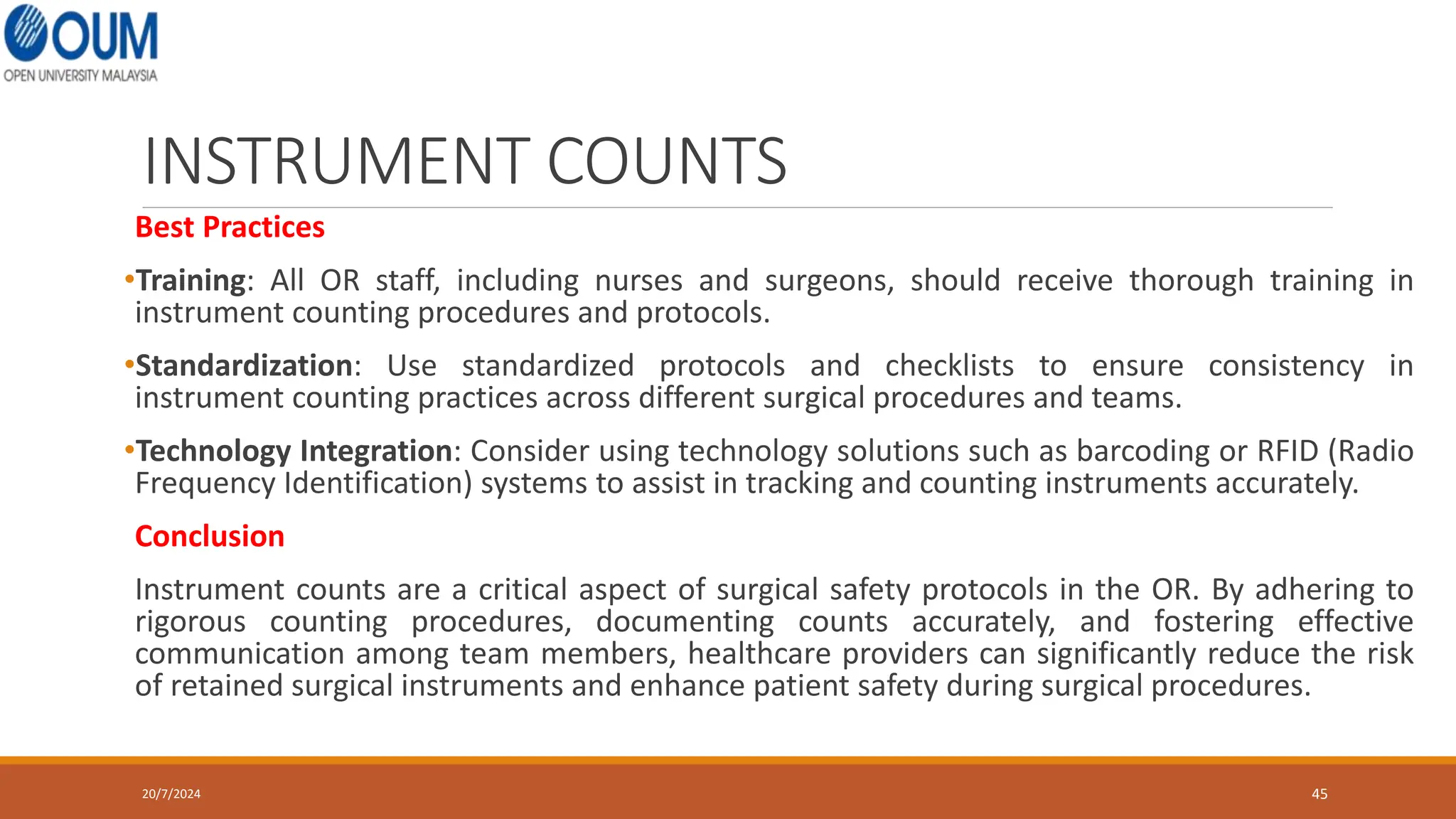 Prevention of Retain Surgical Item & Perioperative Care.pptx