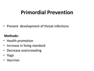 Prevention of RF/RHD | PPTX