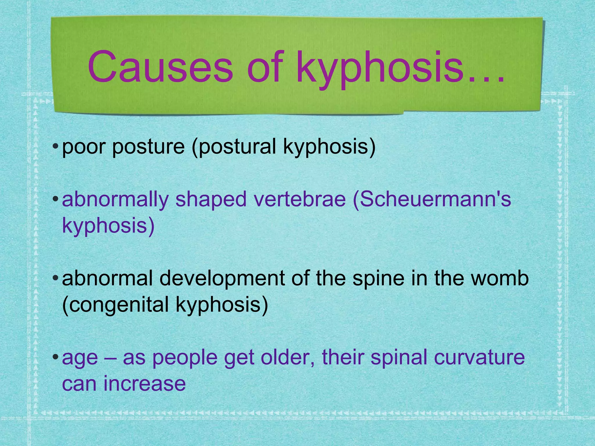 Prevention of spine deformities in children and adults ( Scoliosis ...