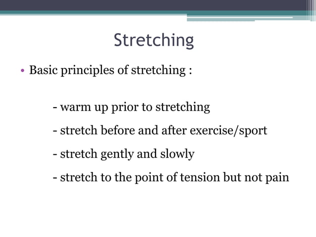 Prevention of sports injury | PPTX | Physical Therapy | Wellness