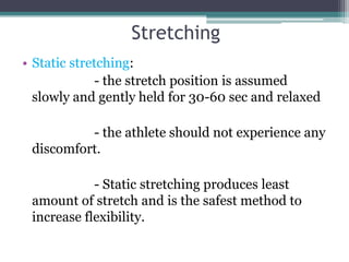 Prevention of sports injury | PPT