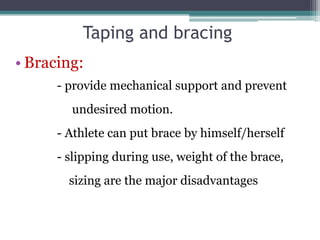 Prevention of sports injury | PPT