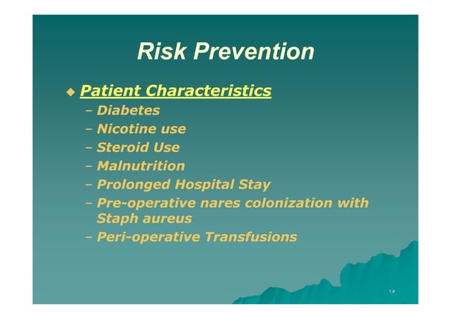 Prevention of Surgical Site Infection- SSI [compatibility mode] | PDF