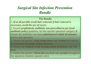 Prevention of Surgical Site Infection- SSI [compatibility mode] | PDF