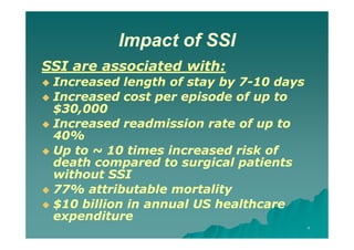 Prevention of Surgical Site Infection- SSI [compatibility mode] | PDF