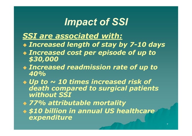 Prevention of Surgical Site Infection- SSI [compatibility mode] | PDF