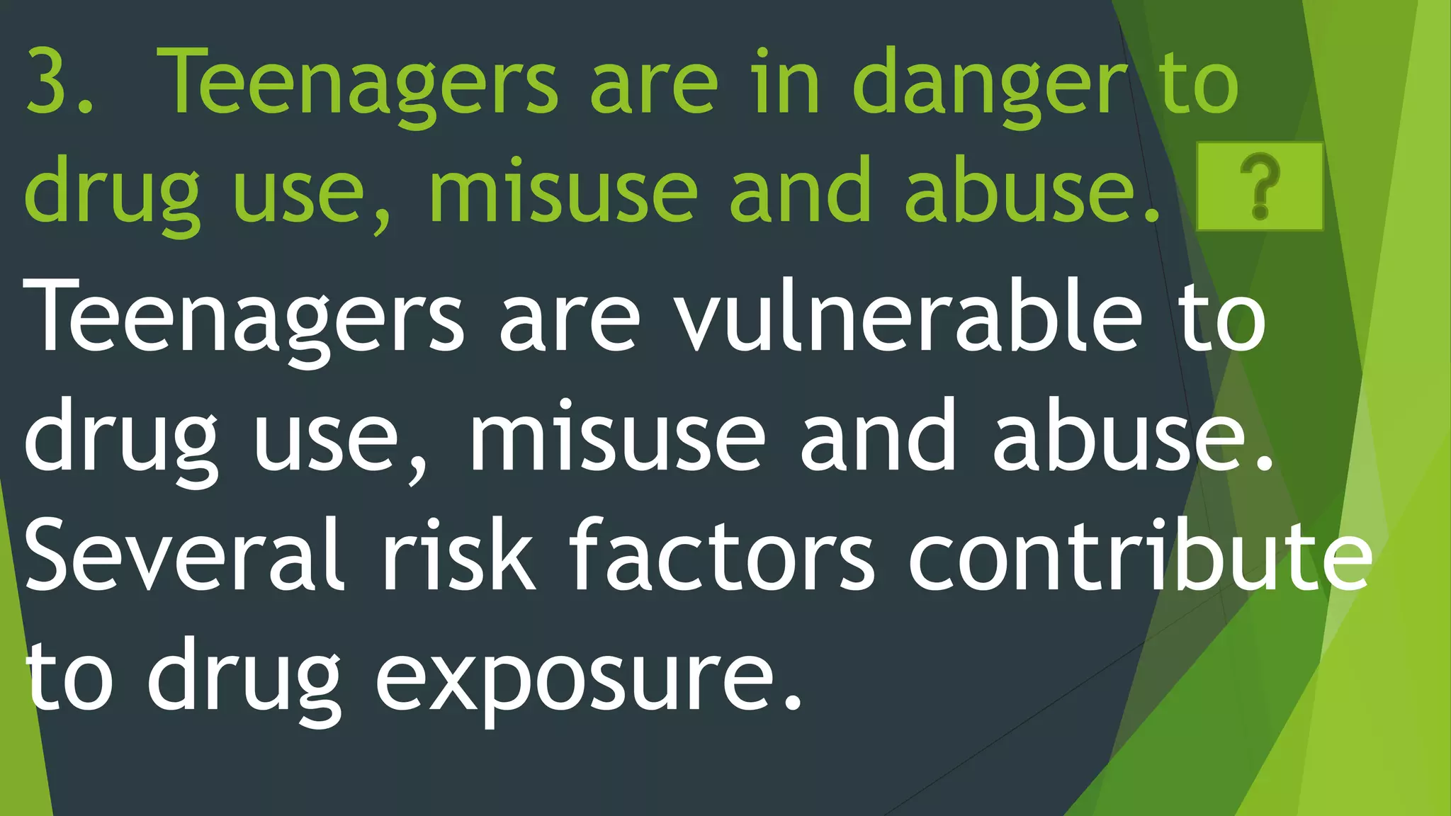 Prevention of substance use and abuse | PPTX