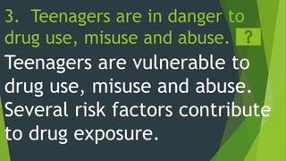 Prevention of substance use and abuse | PPTX