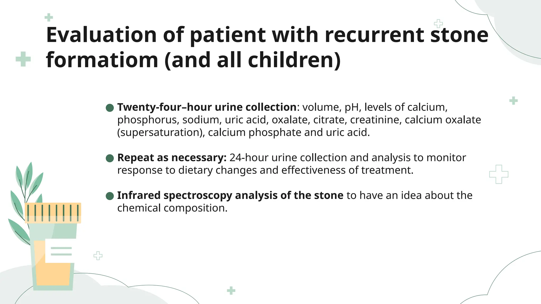 Prevention of urolithiasis recurrence.pptx