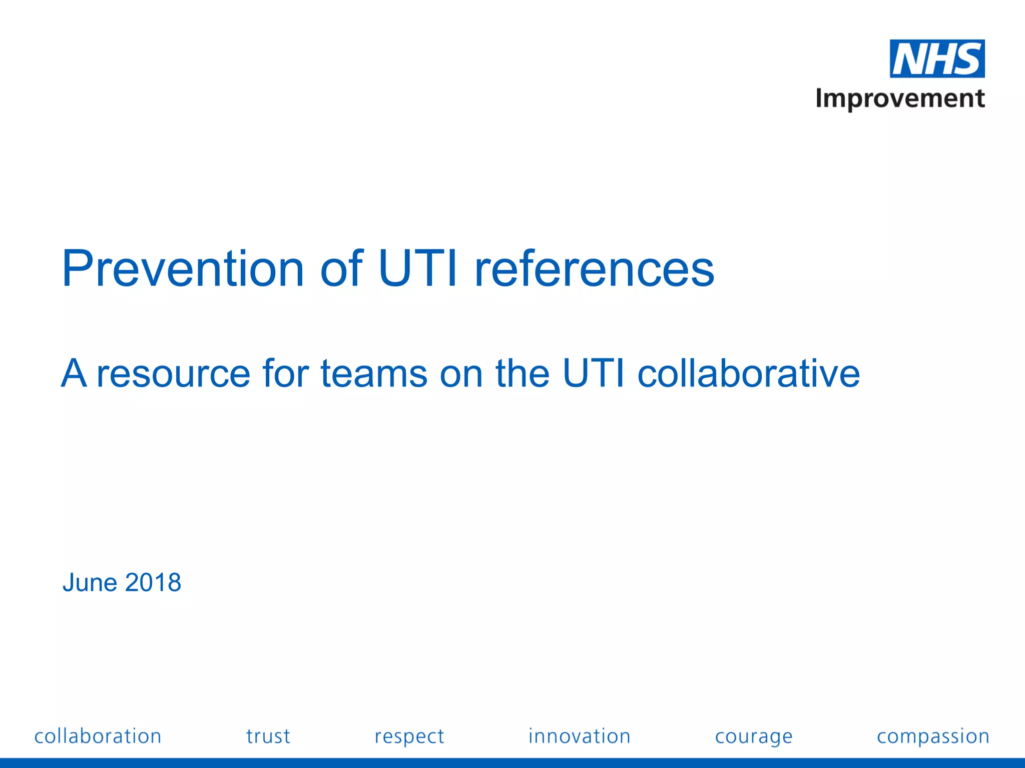Prevention of UTI references | PDF