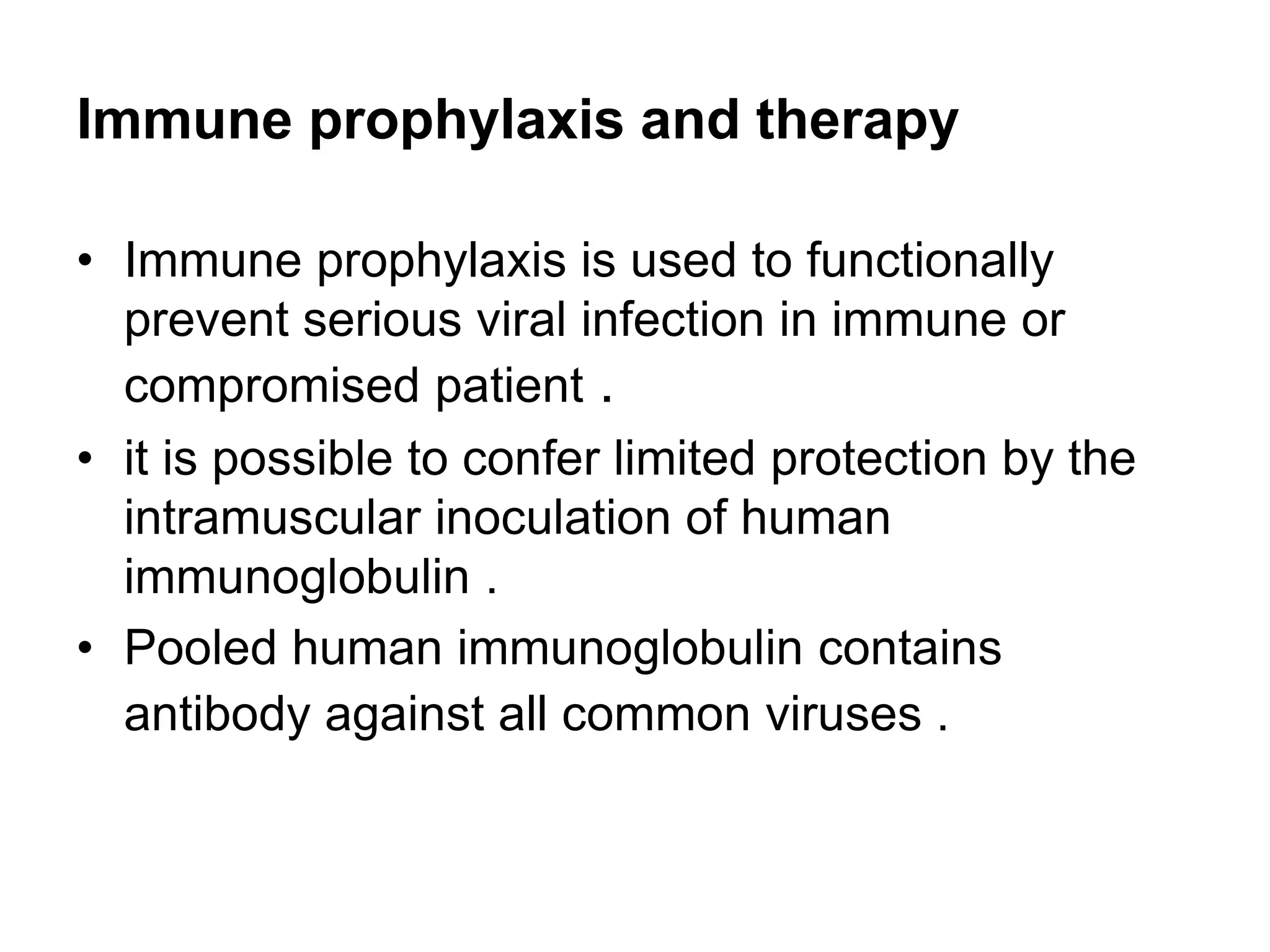 Prevention of viral infection.ppt lech 5.ppt | Infectious Diseases ...