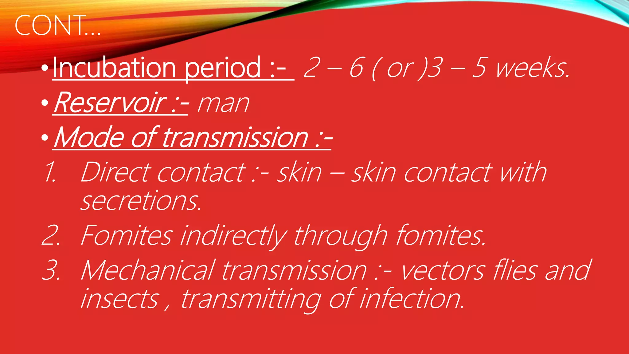 Prevention of yaws roge ppt | PPTX