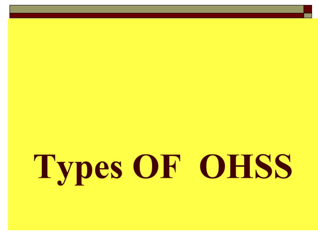 Prevention of Ovarian Hyperstimulation Syndrome ( OHSS ) | PDF